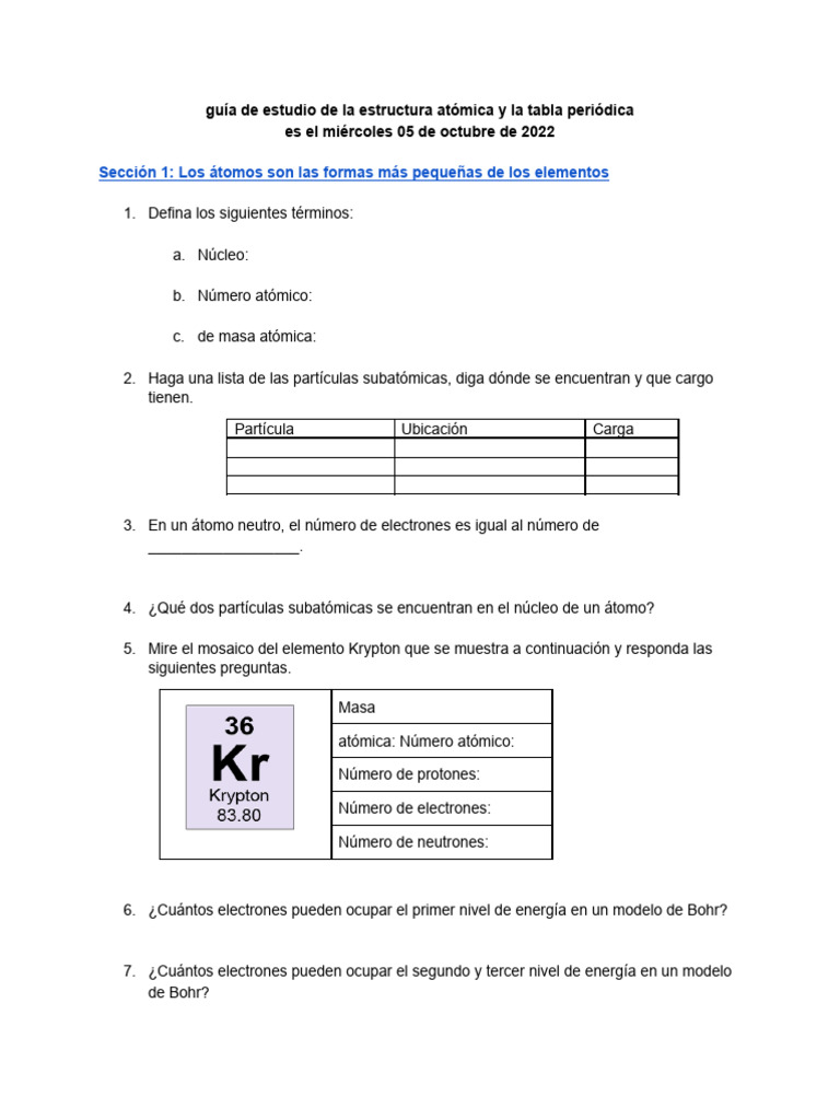 Translated Copy of Matias Rodriguez Taylor - Study Guide - Atomic ...