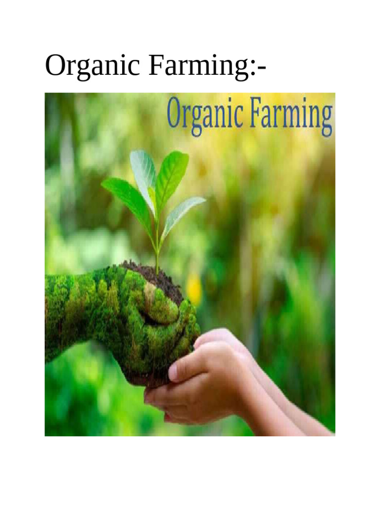 Organic Farming | PDF