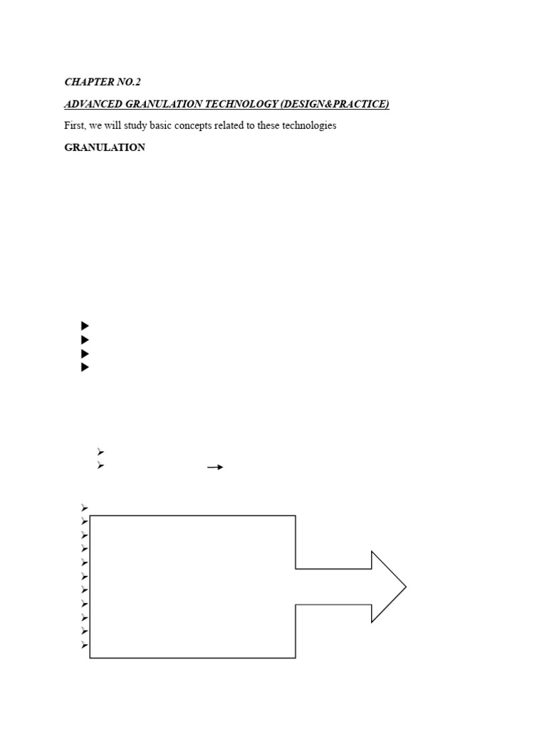 Chater 2-Granulation Technology | PDF | Tablet (Pharmacy) | Process ...