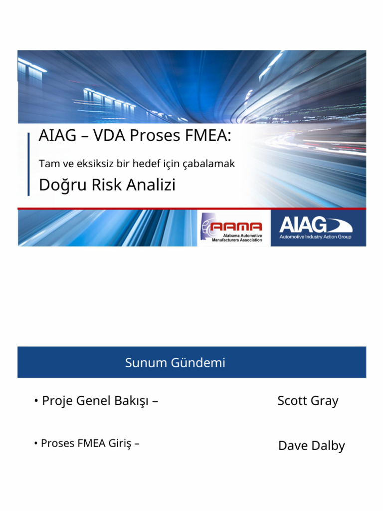 Aiag-Vda Process Fmea | PDF
