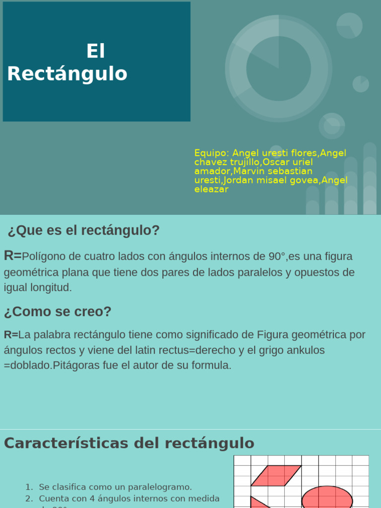 Características y Curiosidades del Rectángulo | PDF