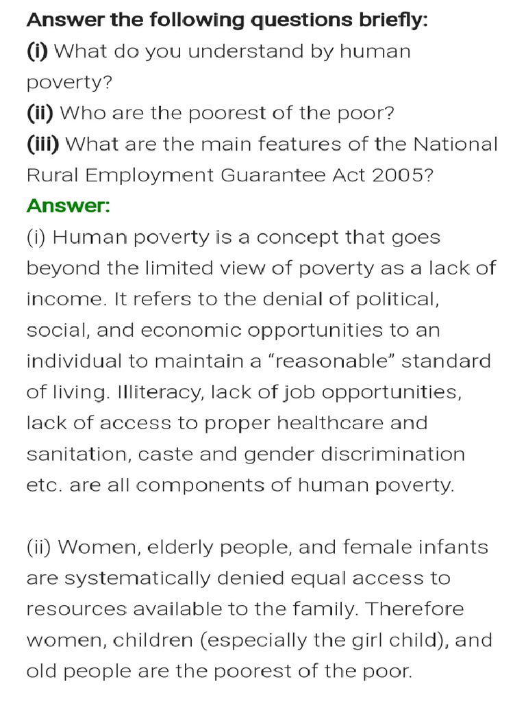 Eco. Extra Questions | PDF