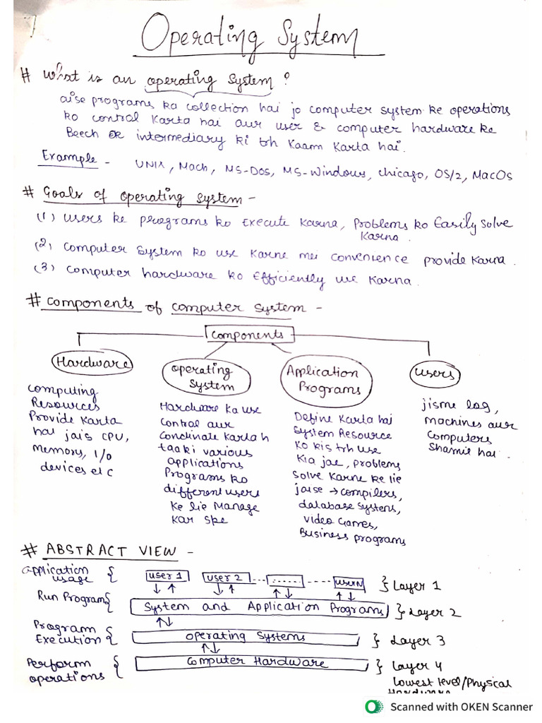 Operating System (1) | PDF Operating System (1) | PDF