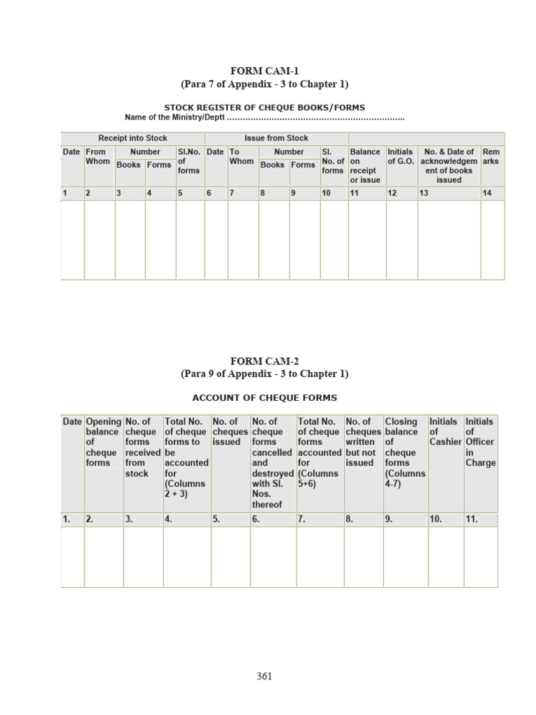 List of Forms | PDF | Cheque | Banks