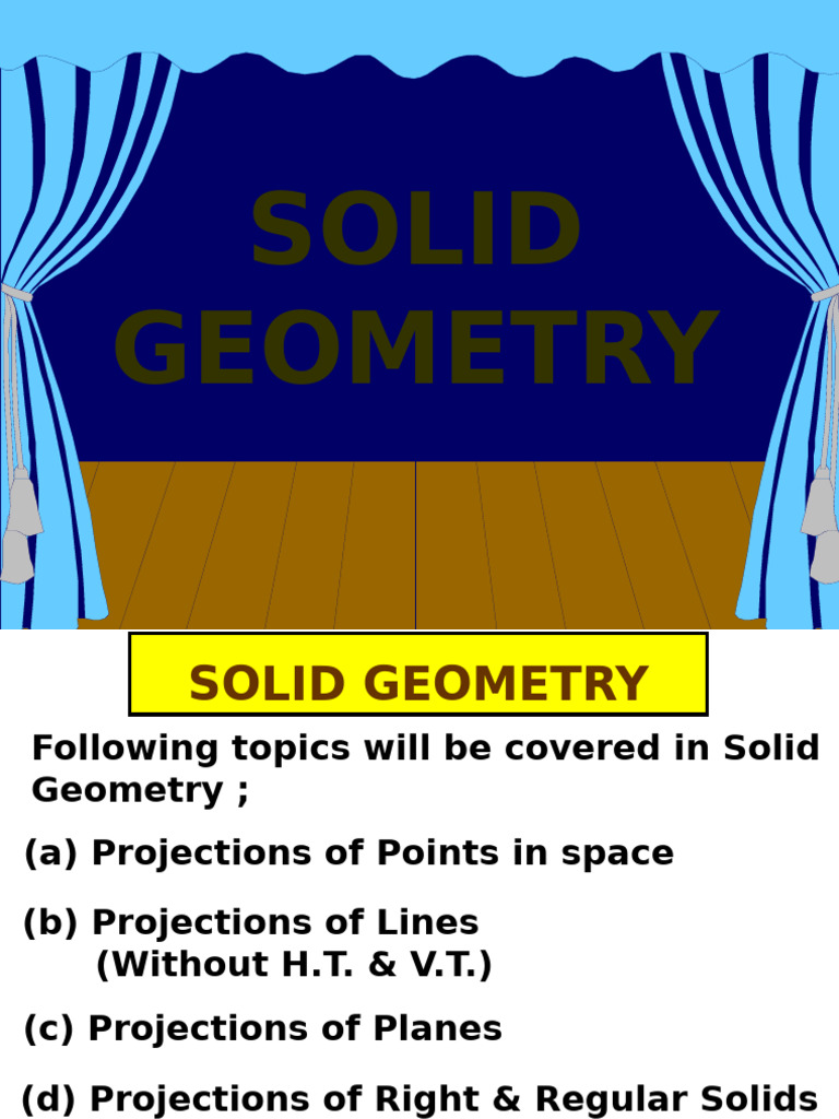PPProjection of Points (Theory) | PDF | Classical Geometry | Euclidean Geometry