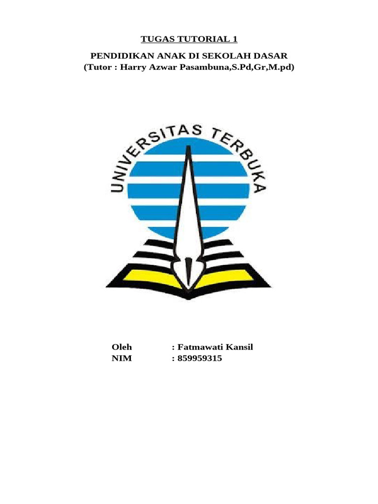 TUGAS_TUTORIAL_KE_1_[1] | PDF