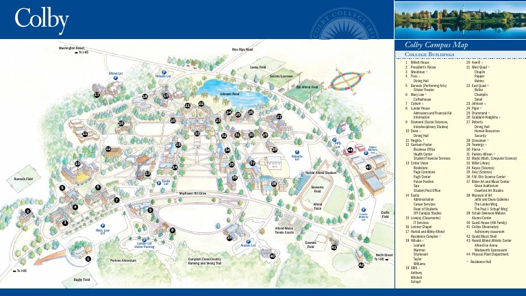 Colby Campus Map | PDF