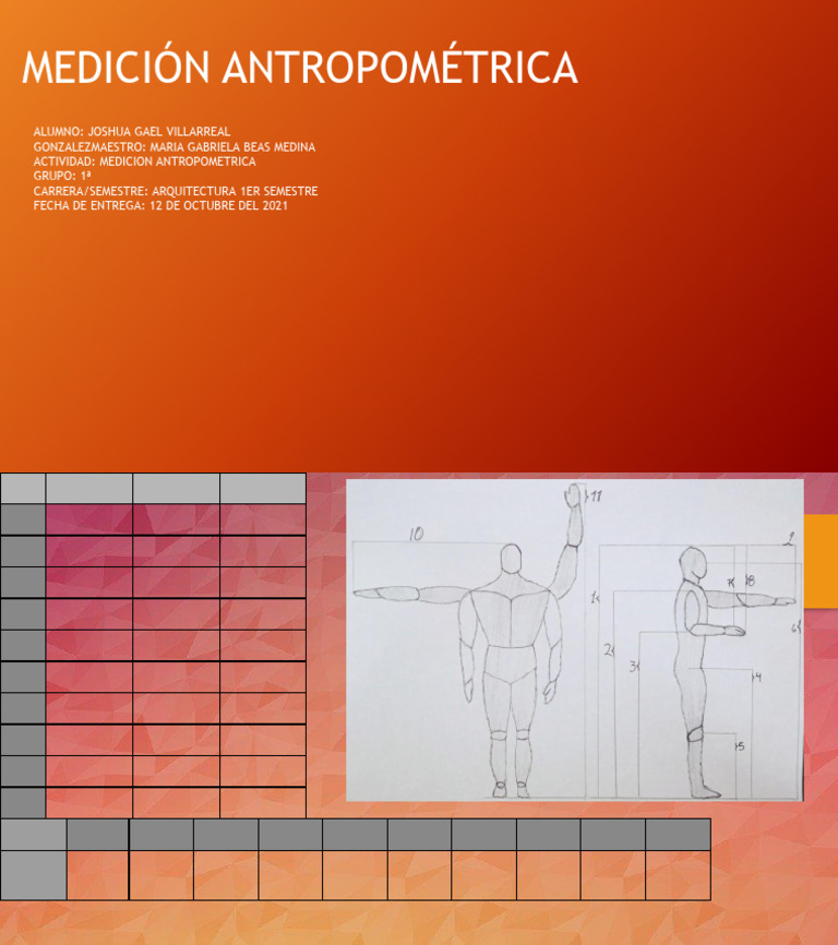 MEDICIÓN ANTROPOMÉTRICA | PDF