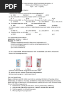 Nso Sample Paper Class-4 2025-26 | PDF | Digestion | Gastrointestinal Tract