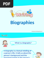 Engaging Biography Sentence Starters | PDF