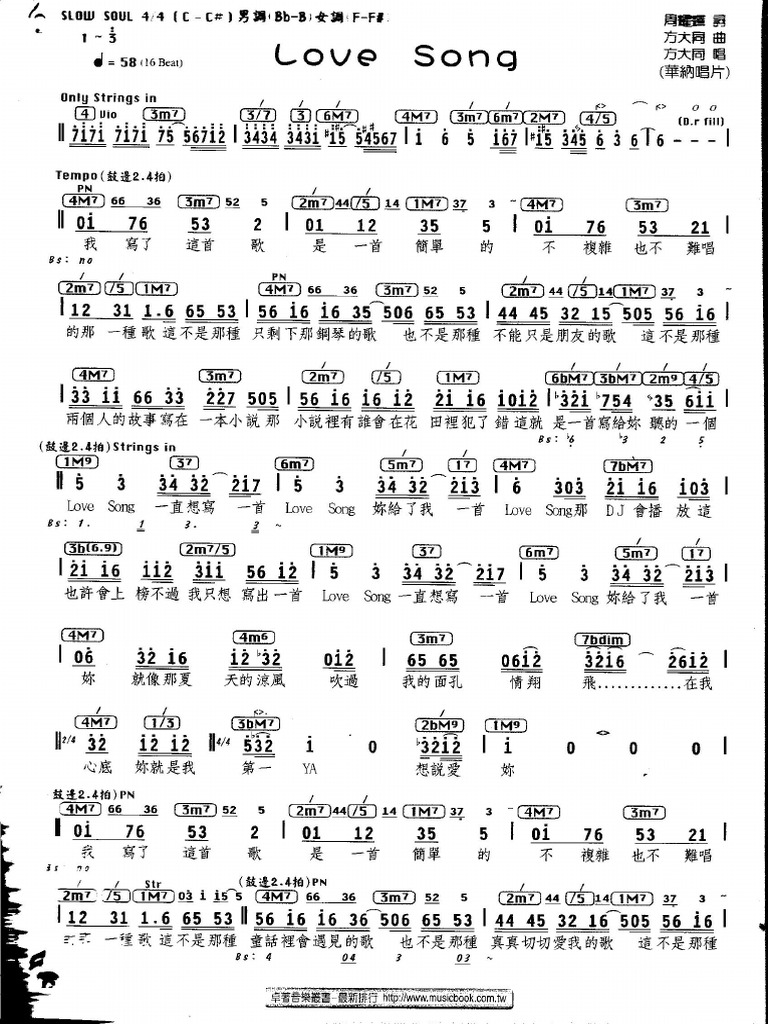 015 060 058 Love song (方大同) (譜) 01.jpg | PDF