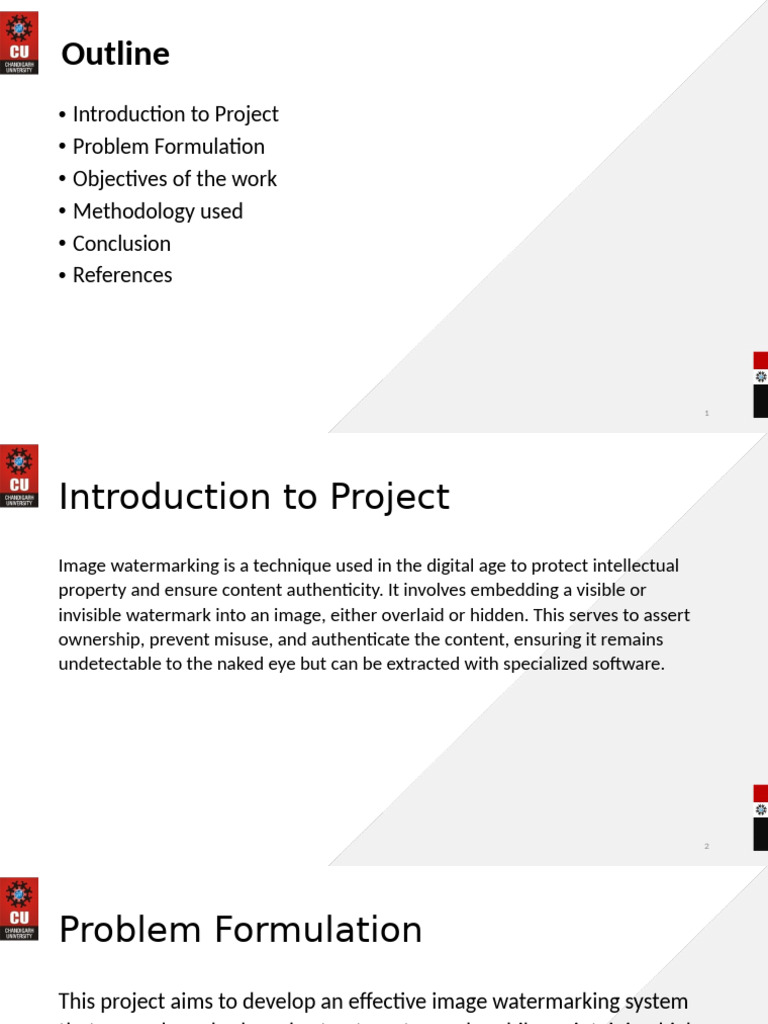 watermarking | PDF | Usability | Computer Science
