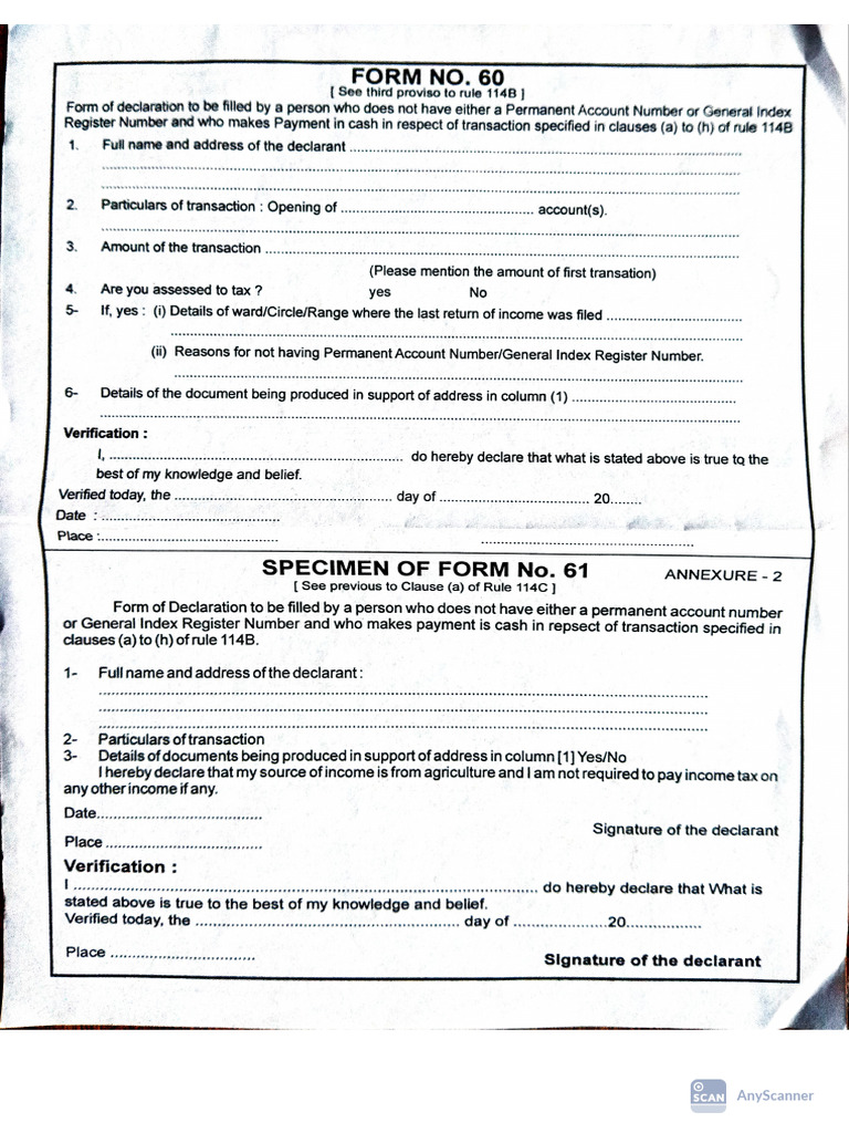 Urban Co-Op. Bank Account Opening Form | PDF