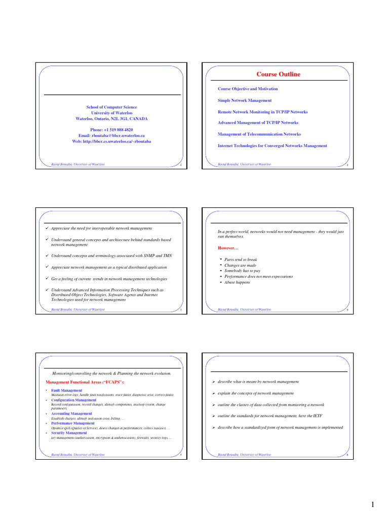 Network Management Hellen | PDF | Computer Network | Networking Standards