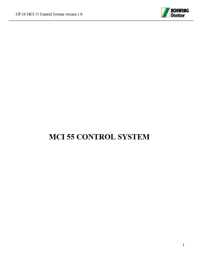 MCI 55 Control System Guide | PDF | Electric Motor | Alternating Current