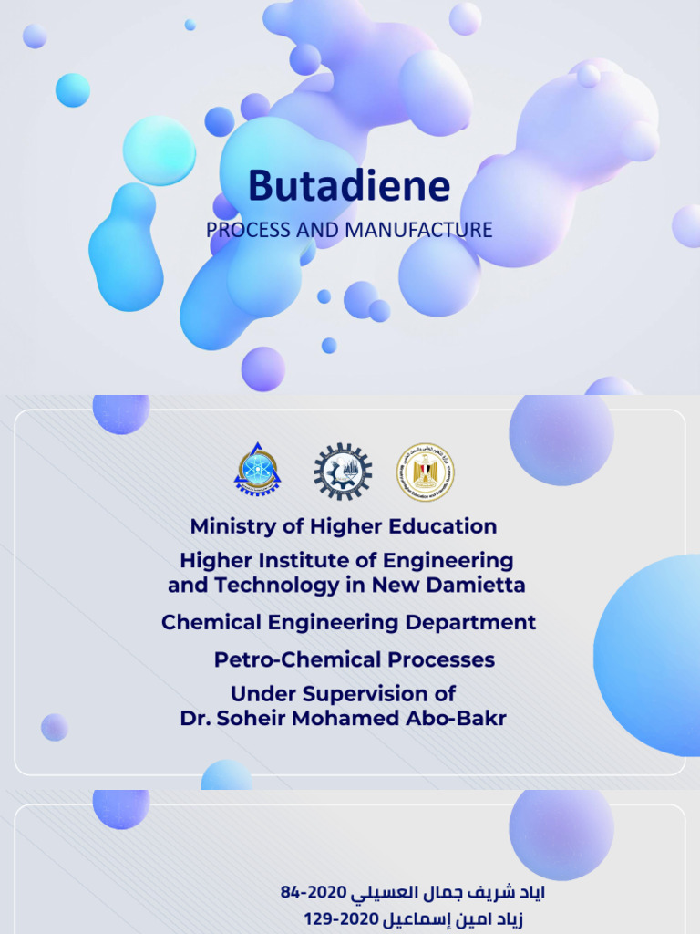 Butadiene Process | PDF | Cracking (Chemistry) | Chemical Reactions