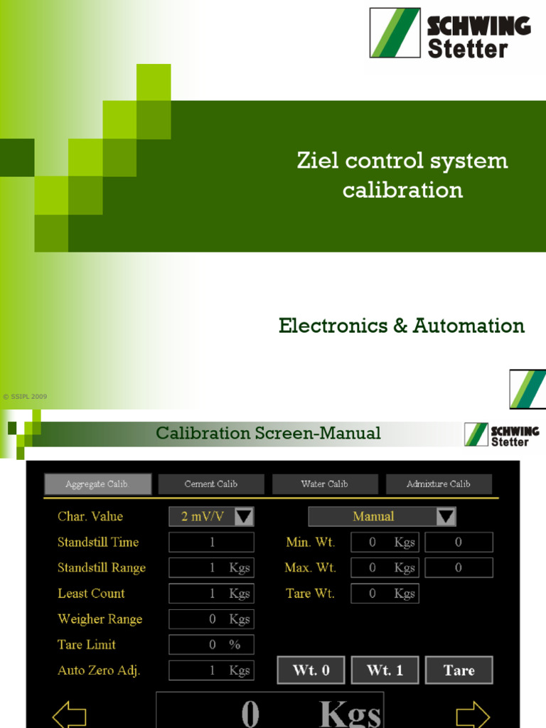 Ziel Calibration Procedure | PDF | Calibration | Electrical Engineering