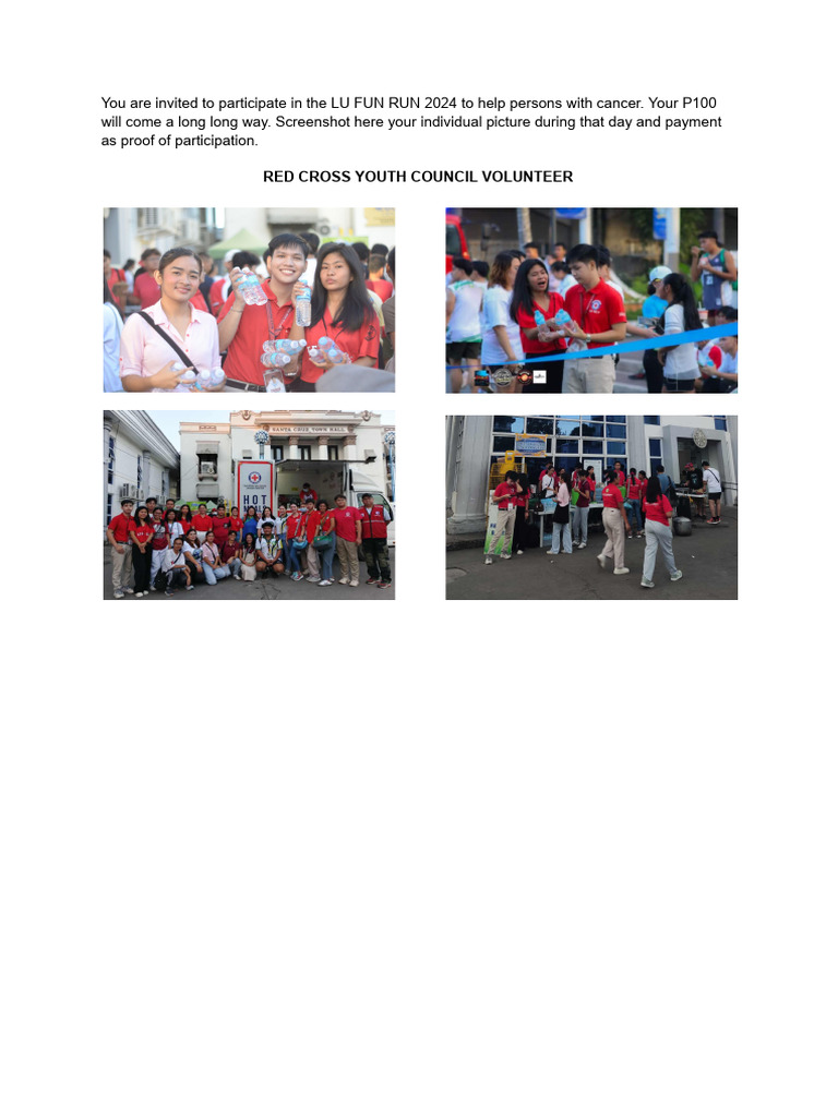 LU FUN RUN 2024 | PDF