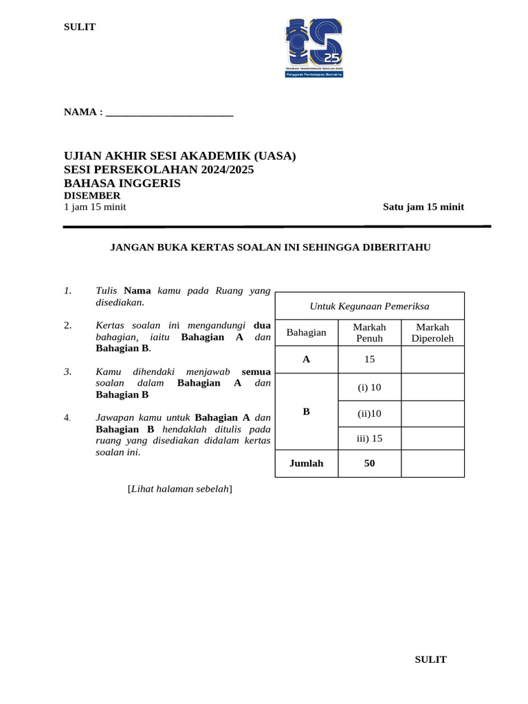 UASA 2024 Latest | PDF