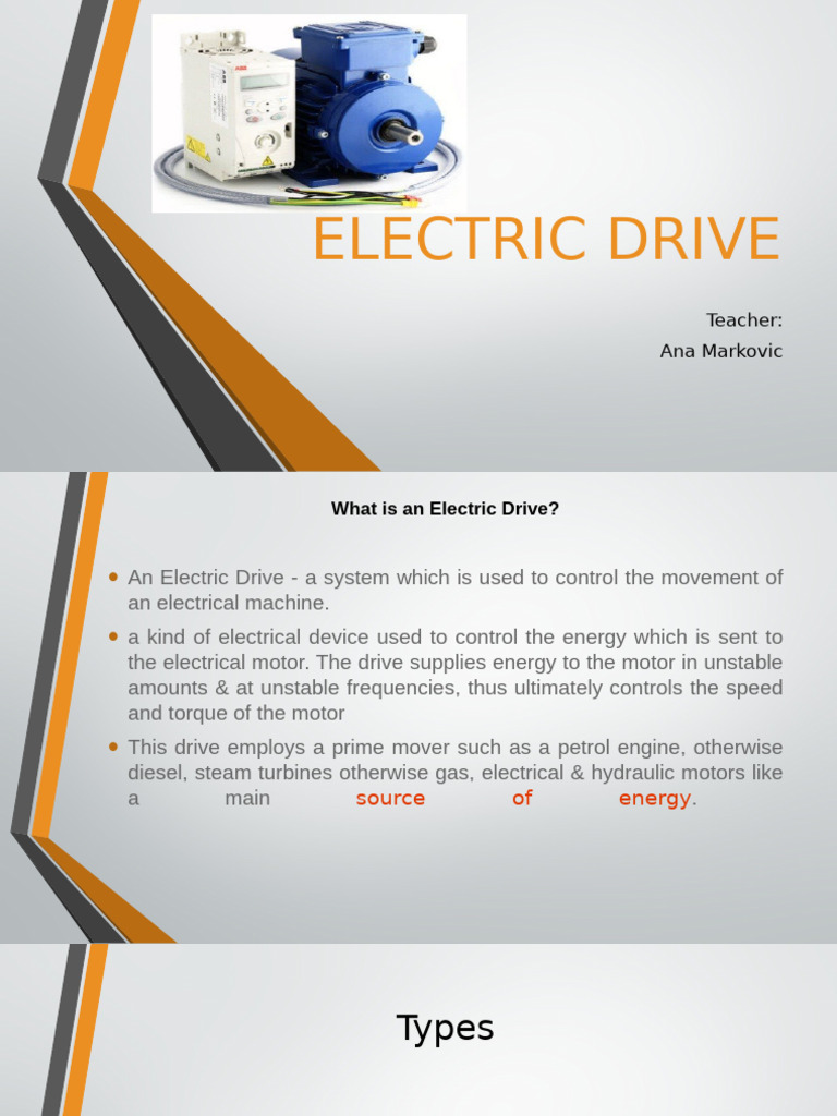 Understanding Electric Drive Systems | PDF | Electric Motor | Engines