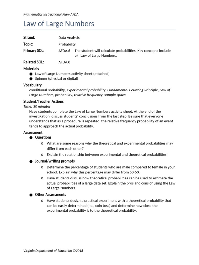 mip-afda-6e-law | PDF | Probability | Mathematics