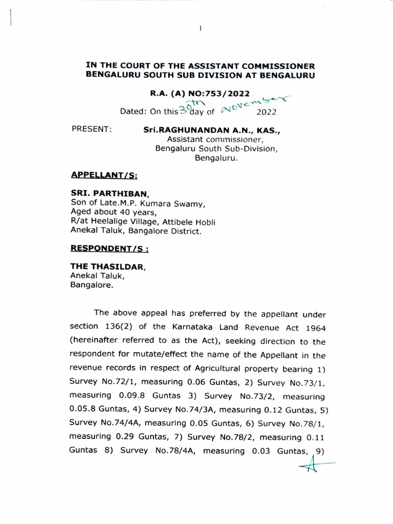 PARTIBAN RA (A) 753 of 2022 | PDF