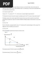 Indifference Curves and Budget Lines-Diagram Explanations | PDF ...