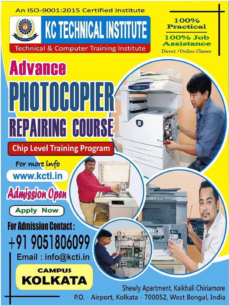 Xerox Repairing Course: Xerox Repairing Training | PDF