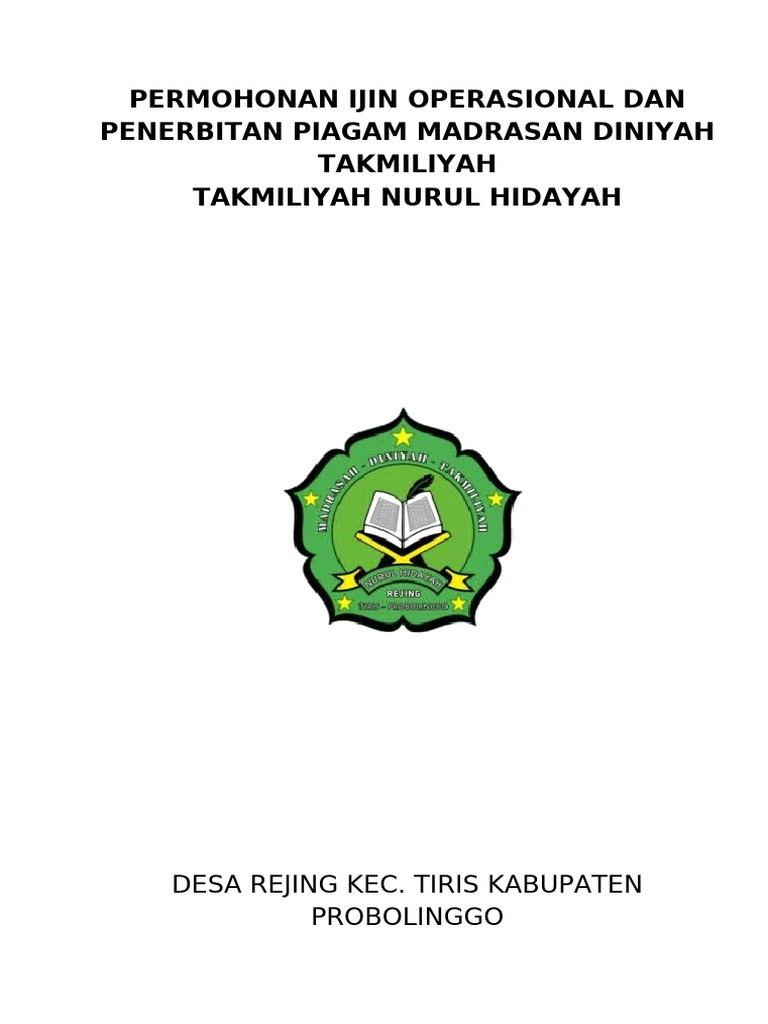 PENGAJUAN PIAGAM BARU.oky | PDF