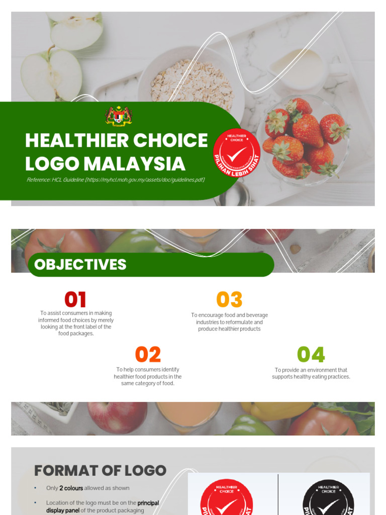 Healthier Choice Logo Guidelines | PDF | Foods | Healthy Diet