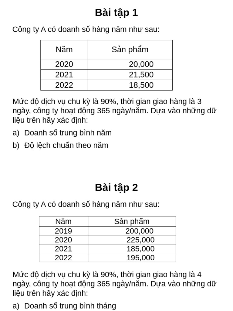 Bài tập C6 | PDF