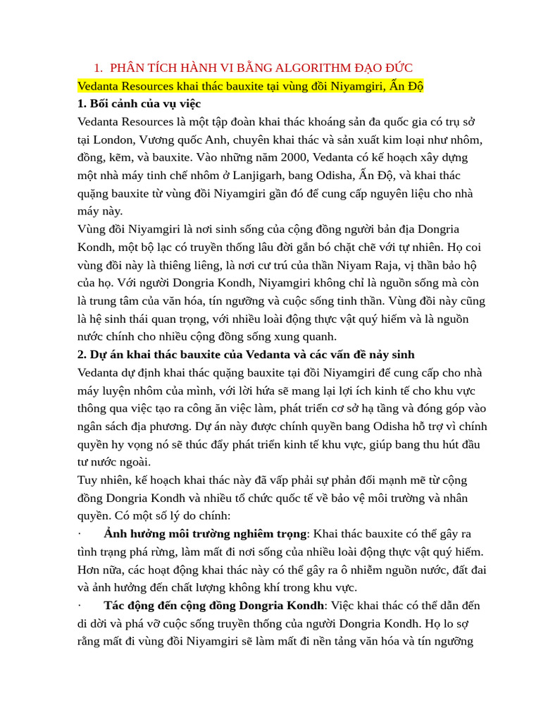 Tinh Huong DDKD | PDF
