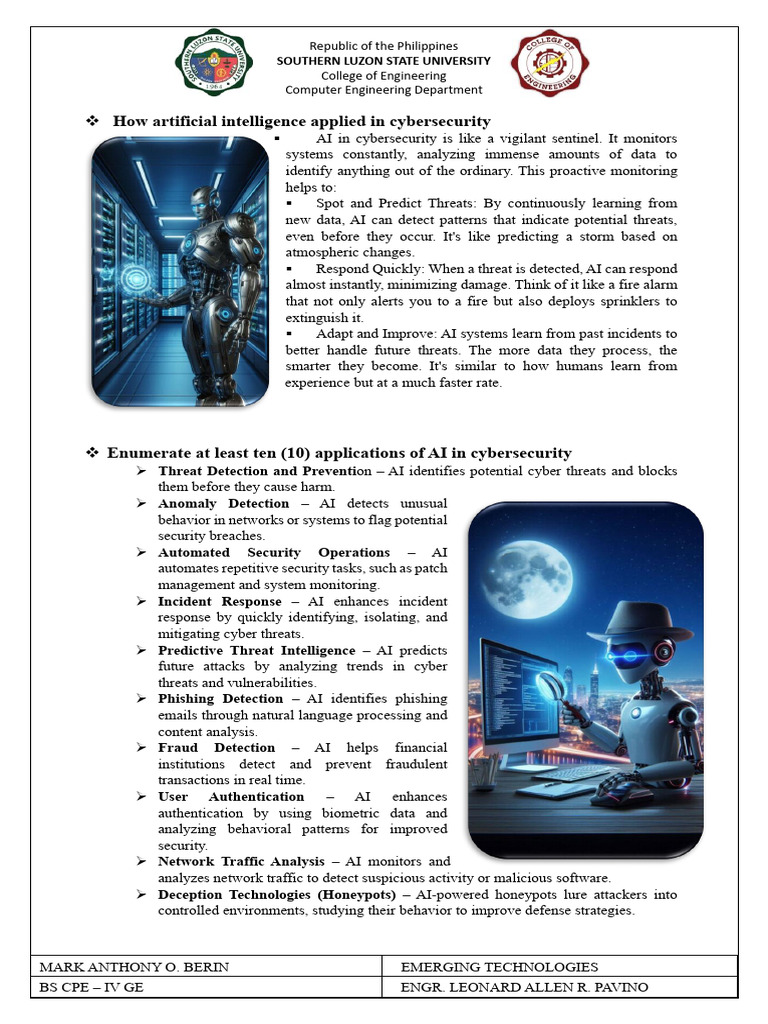 Emerging Technologies Assignment 2 | PDF | Security | Computer Security