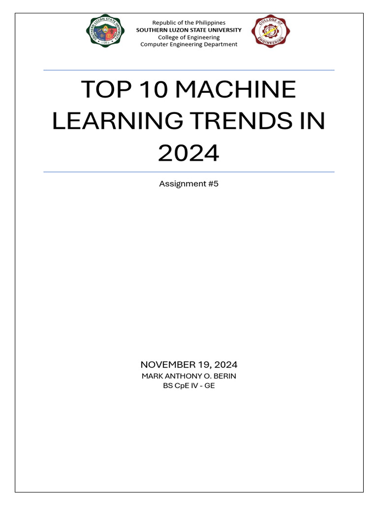 Emerging Technologies Assignment 5 | PDF | Artificial Intelligence | Intelligence (AI) & Semantics