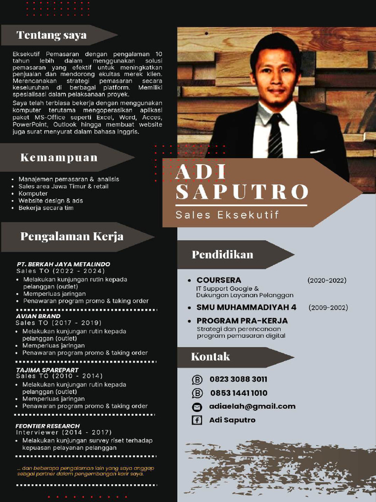 Resume Adis A Put | PDF