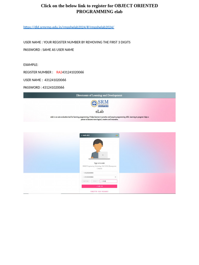 Object Oriented Programming Elab-manual (2) | PDF