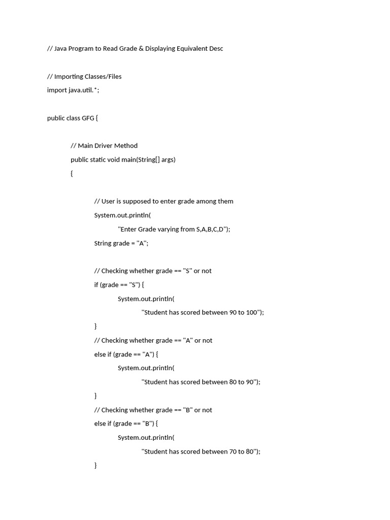 Java programs | PDF | Image Scanner | Computer Programming Java programs | PDF | Image Scanner | Computer Programming