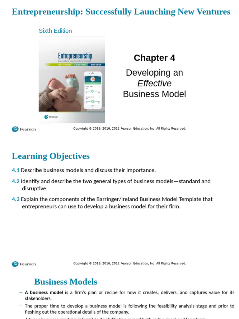 Chapter 4 Developing An Effective Business Model | PDF | Lean Startup ...
