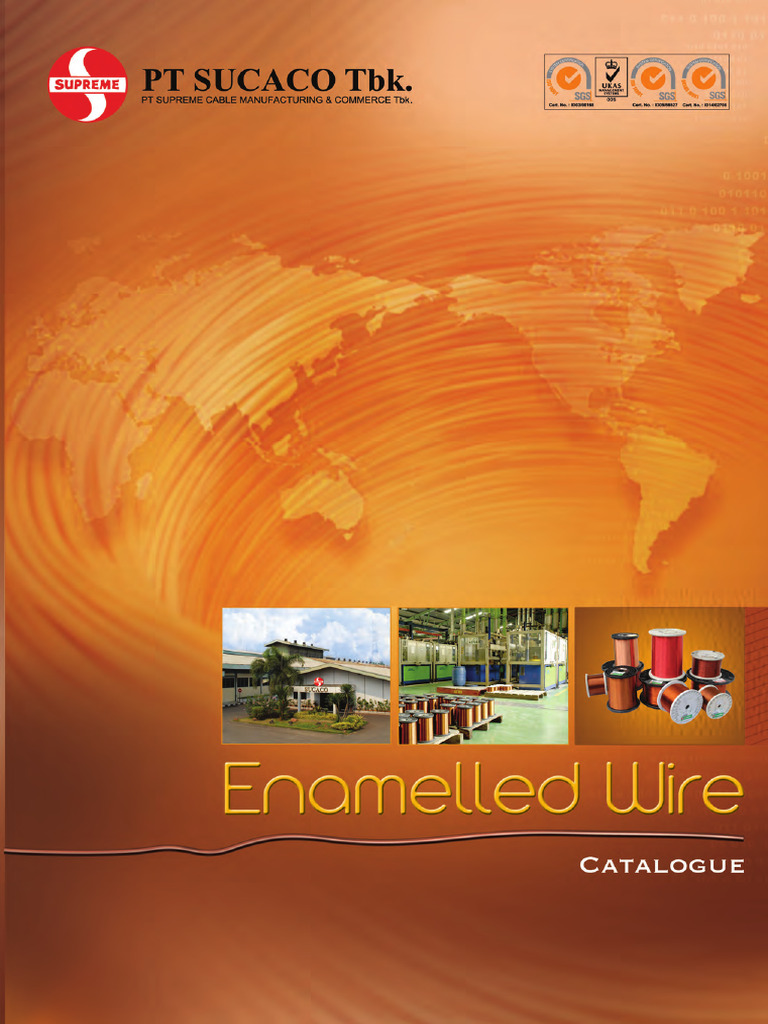 Catalog Enamelled Wire Cable | PDF | Electrical Conductor ...