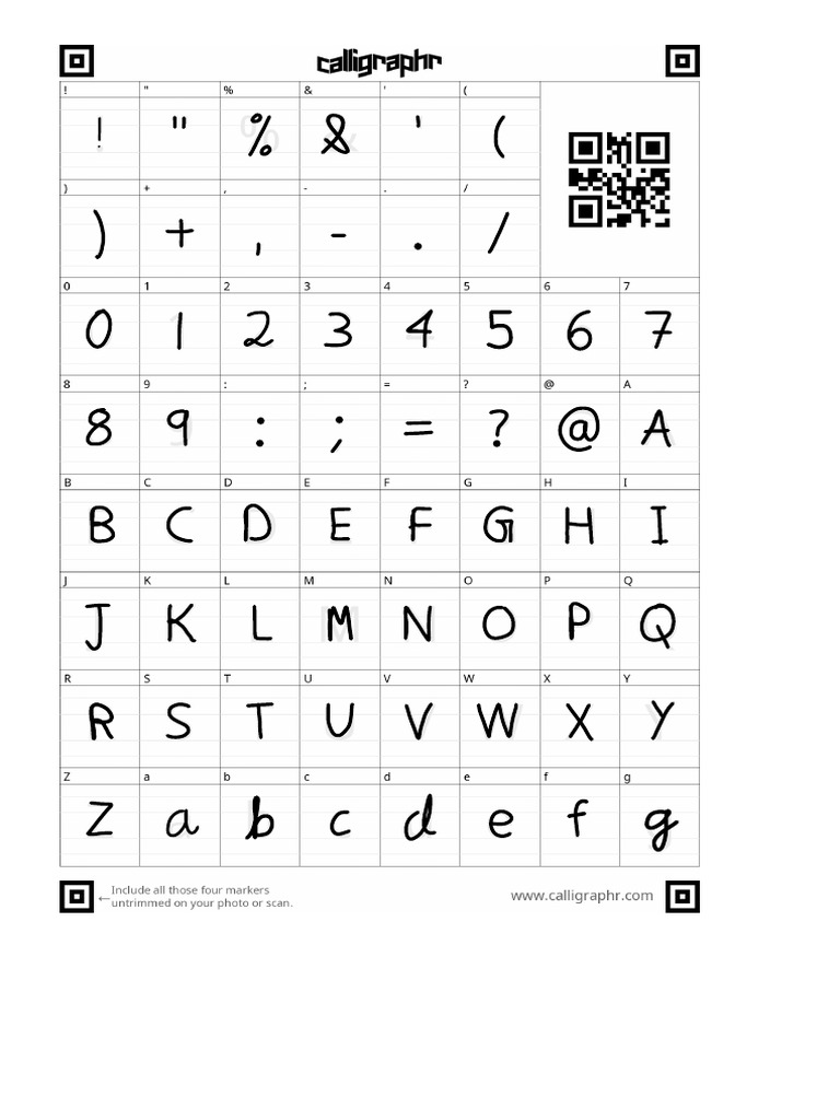 Handwriting | PDF