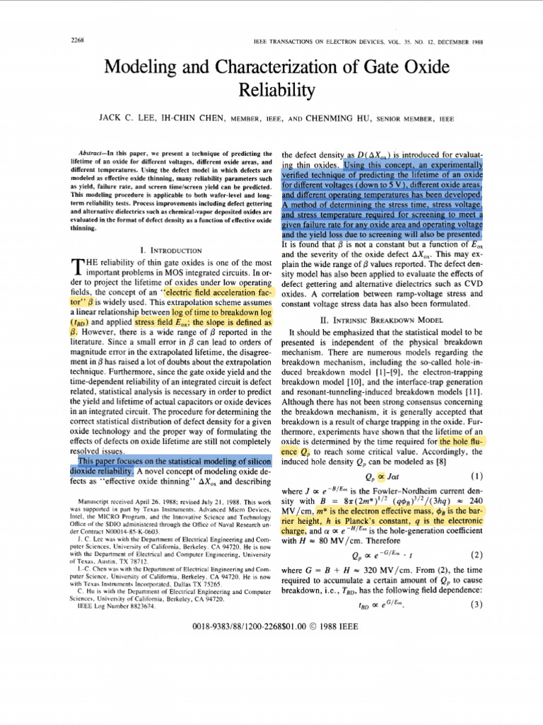 8802 | PDF | Reliability Engineering | Semiconductor Device Fabrication