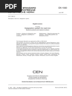 EN 1561: Grey Cast Iron Standard | PDF