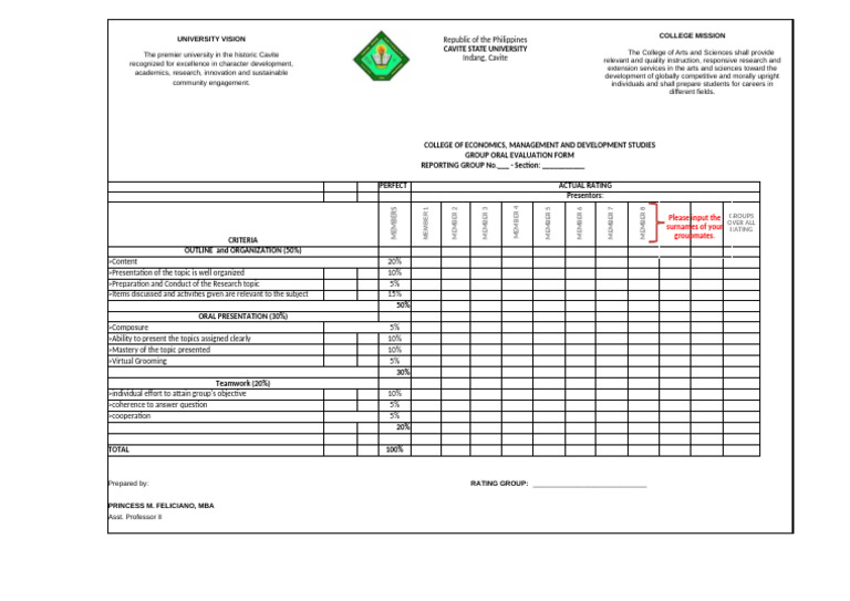 Reporting Criteria Form | PDF | Cognition