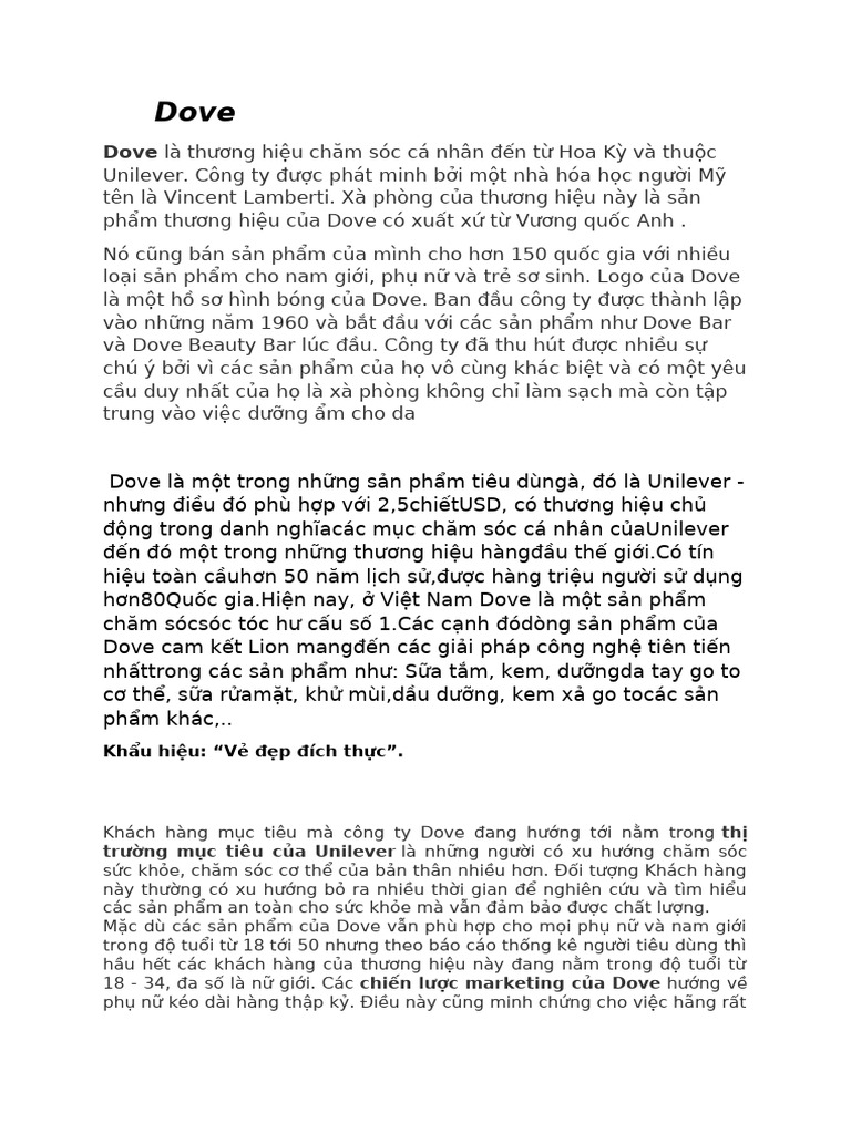 Dove | PDF