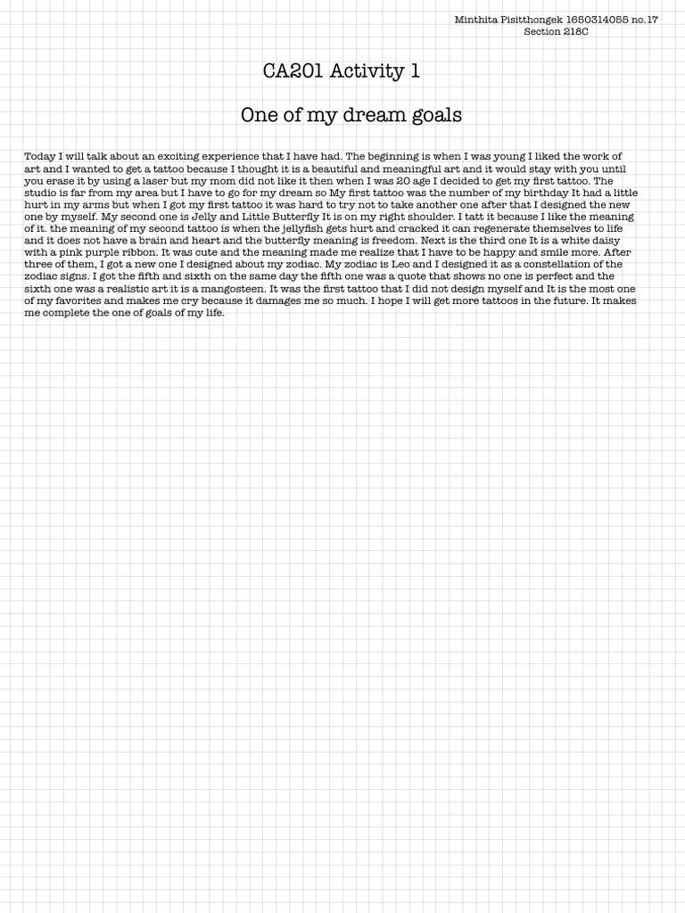 Activity1 CA201 Section218C No.17 | PDF