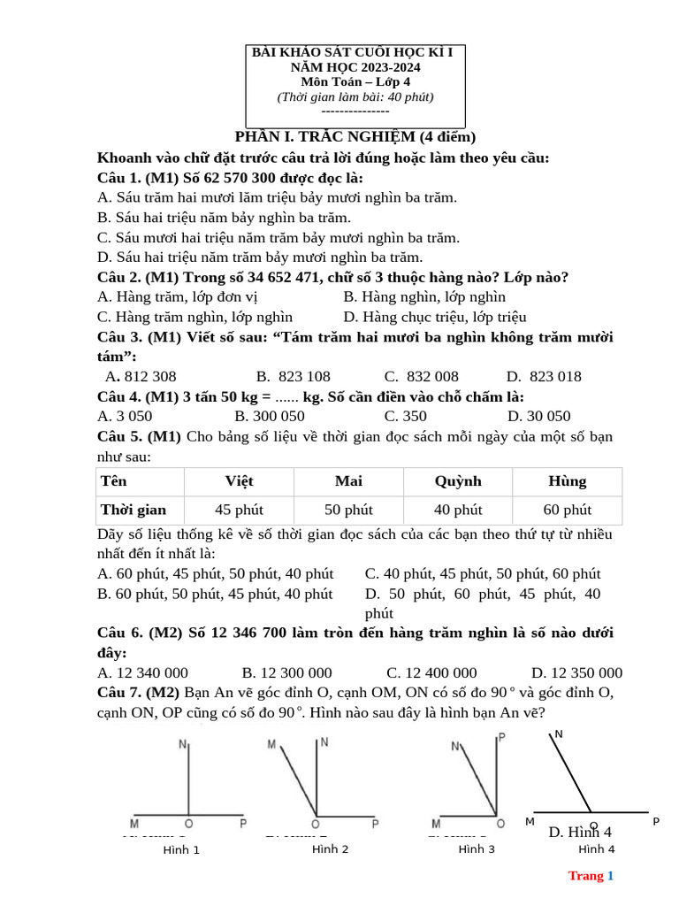 thuvienhoclieu.com-De-thi-HK1-Toan-4-nam-2023-2024-co-dap-an | PDF
