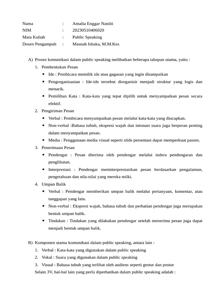 Amalia Enggar Nastiti - Tugas 1 | PDF