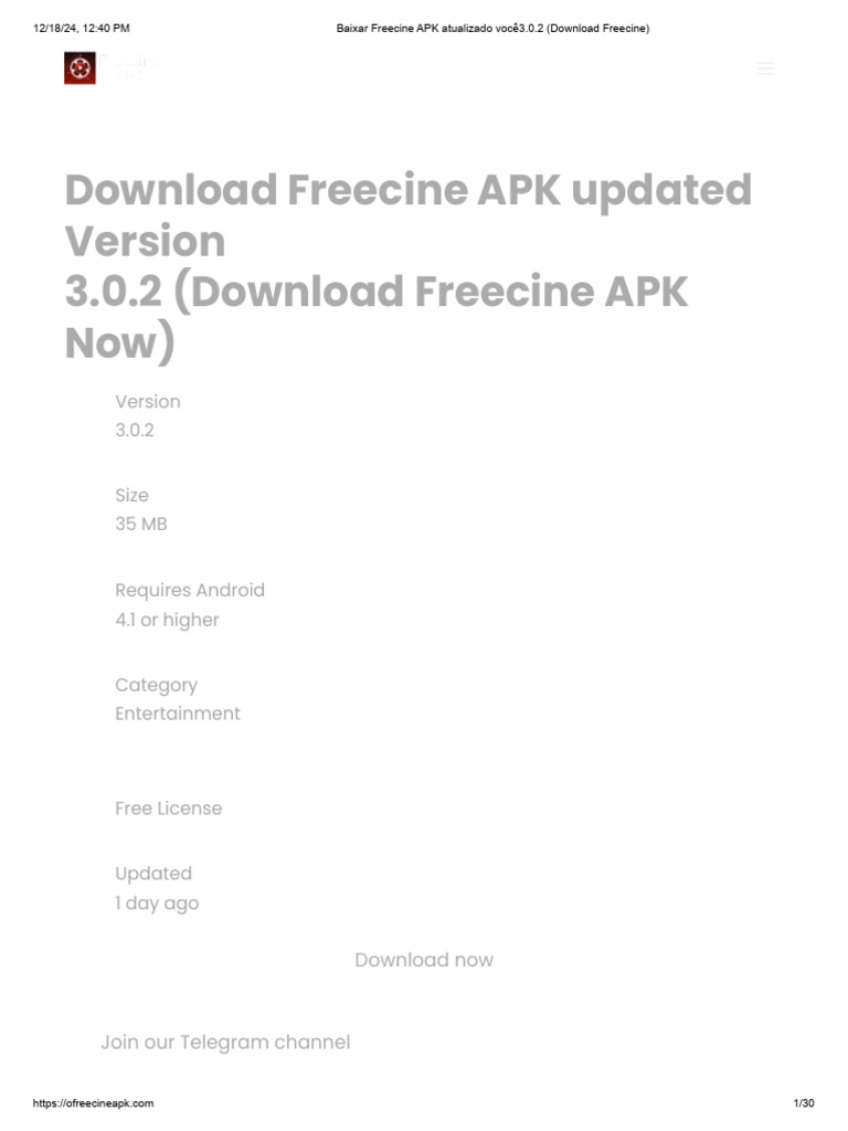 Baixar Freecine APK Atualizado Você3.0.2 (Download Freecine) | PDF ...