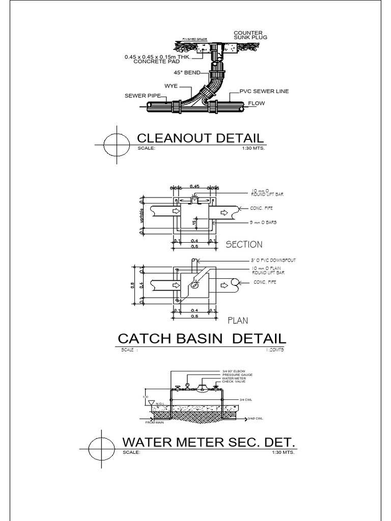 Catch Basin Details | PDF