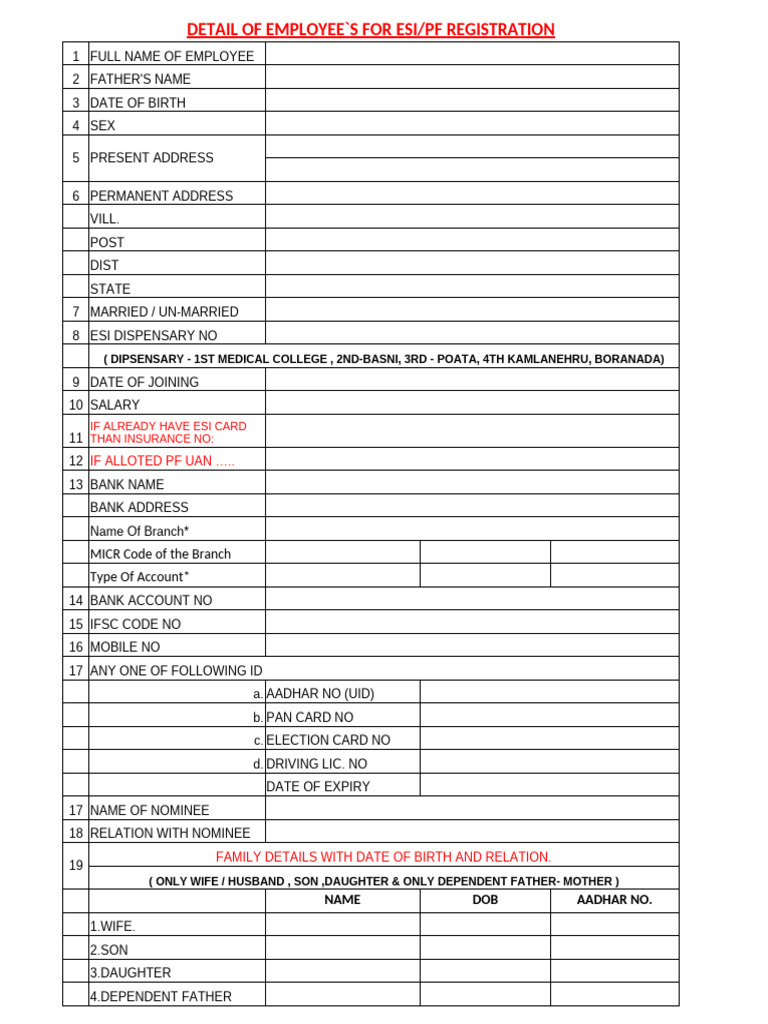 Update Perform (Esi-Pf) For Detail of Employee's For Esi-Pf ...
